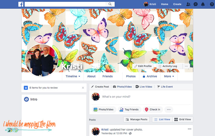 Late Summer Facebook Timeline Covers | i should be mopping the floor