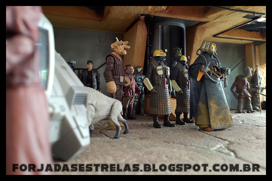 Forja das Estrelas: Star Wars Diorama - Partisan's the Gut