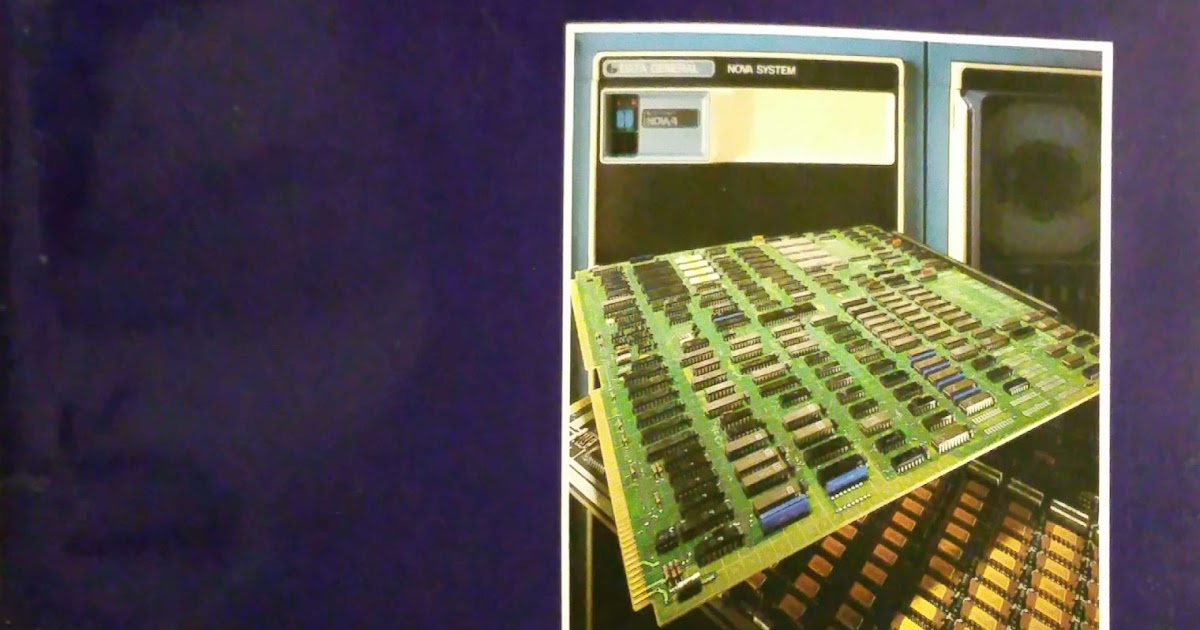 Jim's collections: Data General Nova 4 Manuals