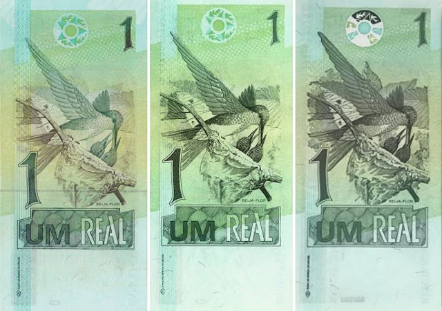 A história da cédula de 1 Real