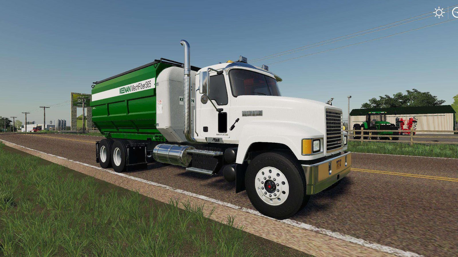 FS19 Mack Pinnacle Feed Truck v2.0 - FS 19 & 22 USA Mods Collection