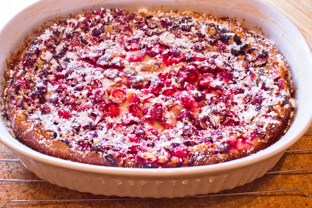 ButchInTheKitchen: Cranberry Clafoutis
