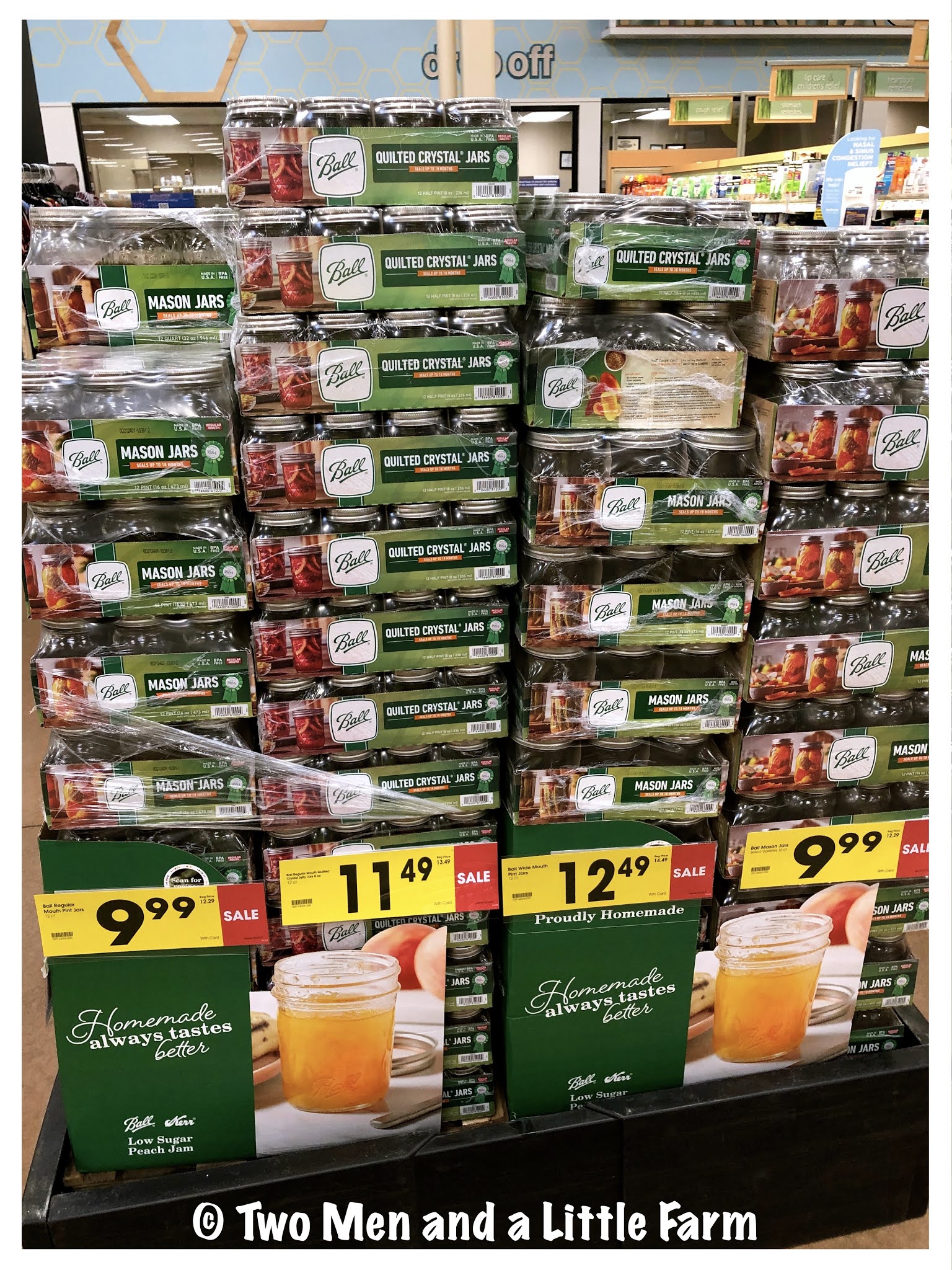 Two Men and a Little Farm: WHAT CANNING JAR SHORTAGE