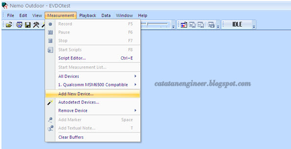 Indonesia Telekomunikasi: Tutorial Nemo Outdoor Drive Test CDMA2000 ...