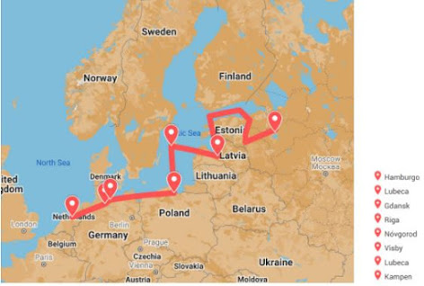 ITINERARIOS DEL MUNDO: La Ruta de la Hansa