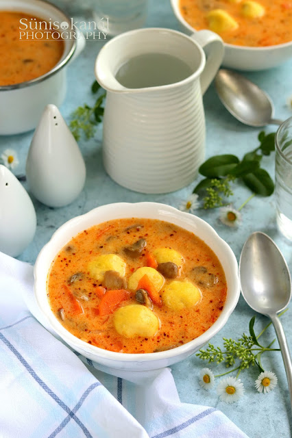 Sünis kanál: Gombaleves burgonyagombóccal