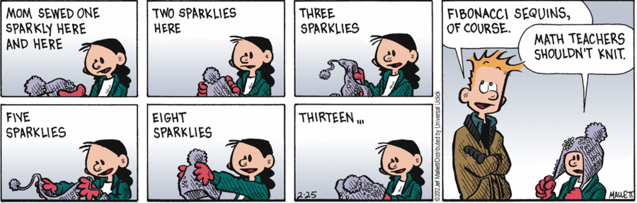 Yellow Ribbon Knits: F Number - Fibonacci is not a dirty word!!