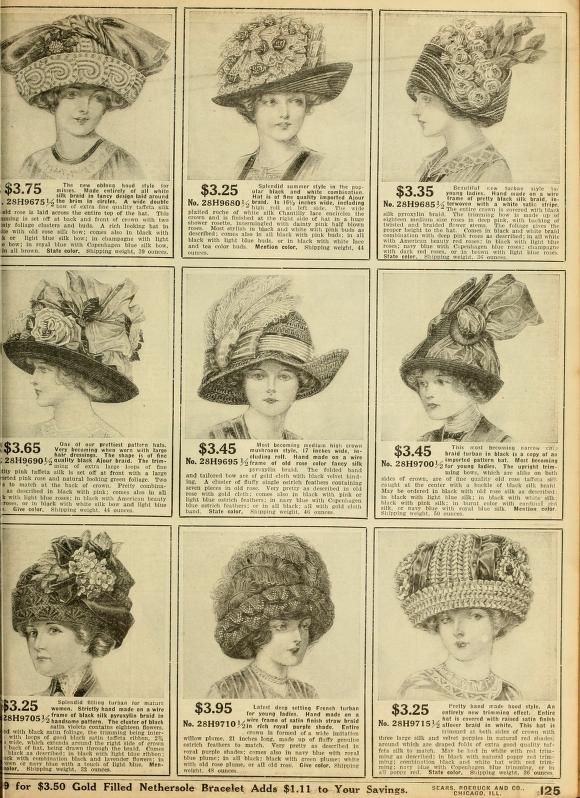 HISTORY OF MILLINERY