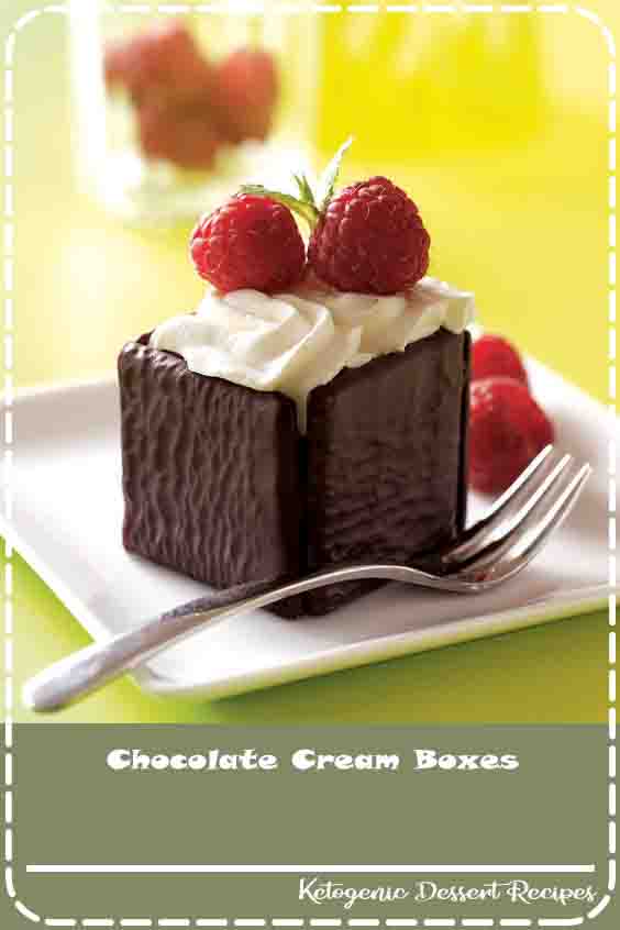 Chocolate Cream Boxes - Desserts Recipes Honney