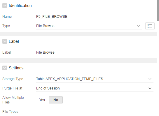 Oracle Masterminds Excel Upload In Apex Using Select List Template