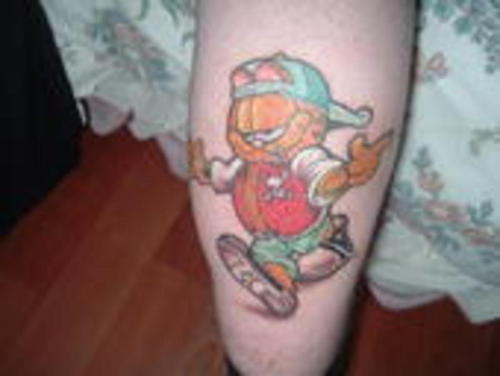 best tattoo gallery: Garfield Tattoo