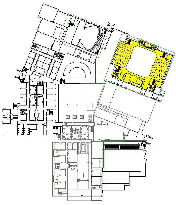 Lake Central High School Room Concepts: Gymnasium