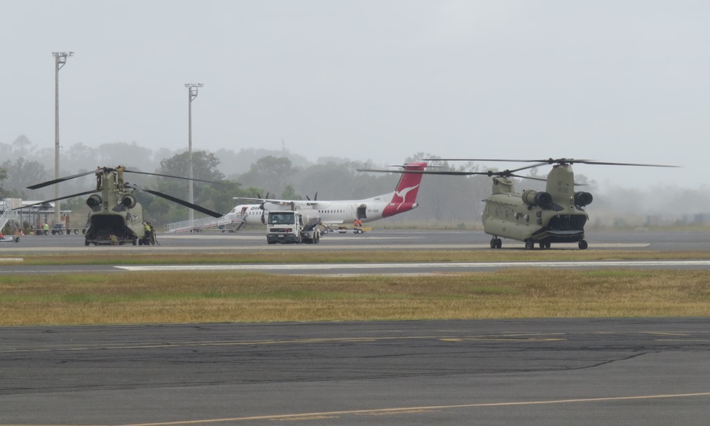 Central Queensland Plane Spotting: Australian Army CH-47F 'Foxtrot ...