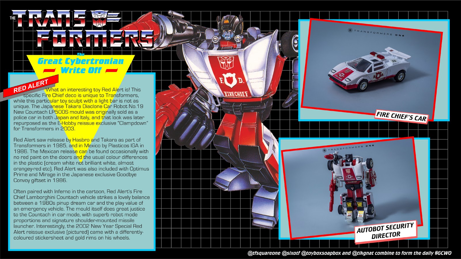 Transformers Square One: The Great Cybertronian Write Off - Weeks 7, 8 & 9