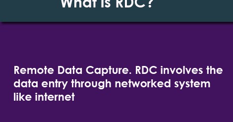 Clinnovo News: What is RDC?