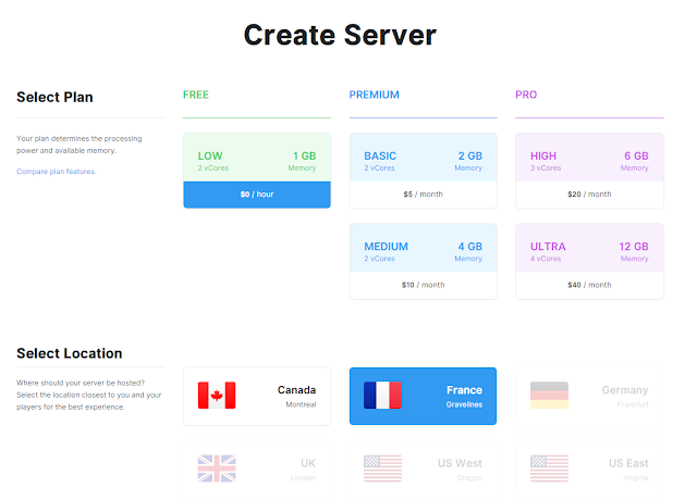 CHAWTeam: 免費且方便的MINECRAFT伺服器架設網站???!!! 認識server.pro!!!!