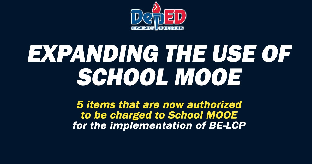 EXPANDING THE USE OF SCHOOL MOOE Teachers Click expanding-the-use-of-school-mooe-teachers-click