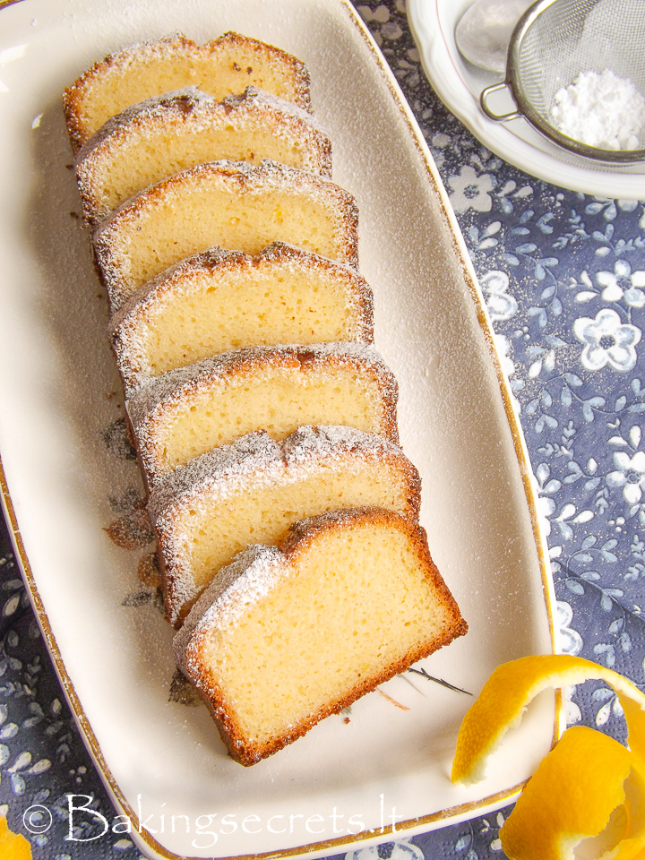 Baking Secrets: Klasikinis prancūziškas citrininis keksas / Classic ...