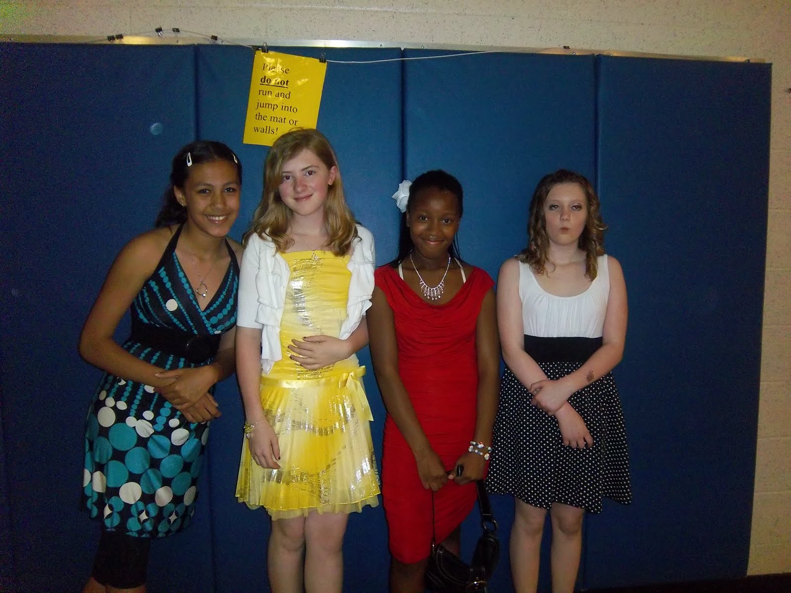 Samantha's Blog: 6th Grade Dance
