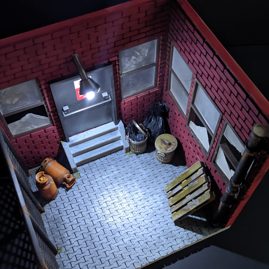 Punisher Diorama for Wekster Mini Dude | The3Dprinting 3D print ...