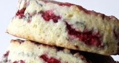 Raspberry Lemon Sour Cream Scones - healthy dinner recipe