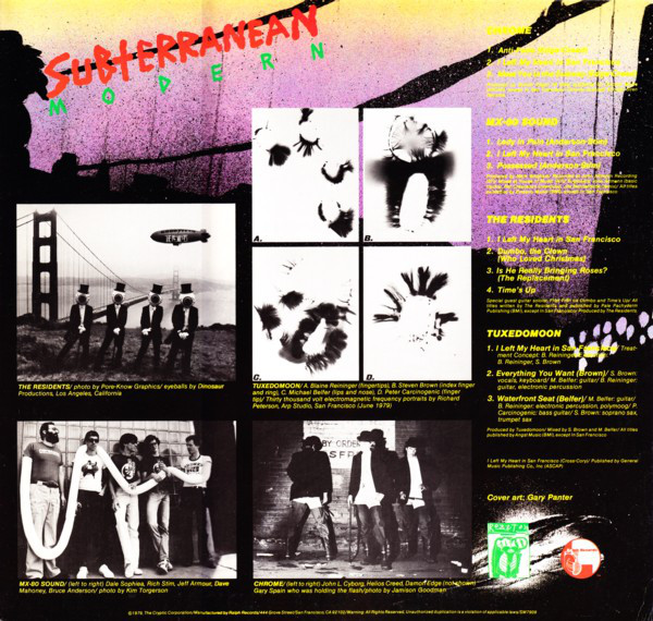 WET DREAMS: Various ‎– Subterranean Modern (Ralph Records ‎– SM7908 ...