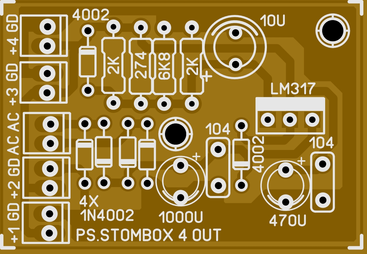 Cara Membuat PCB PS Guitar fx 4 Chanel – BLOGKAMARKU