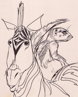 John K Stuff: Drawing Rut so Coloring Instead