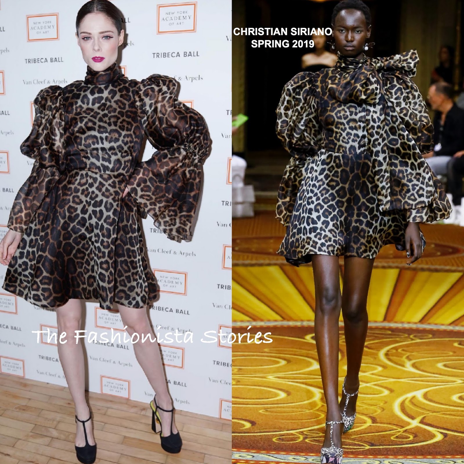 Naomi Watts & Coco Rocha at the 2019 New York Academy of Arts Tribeca Ball