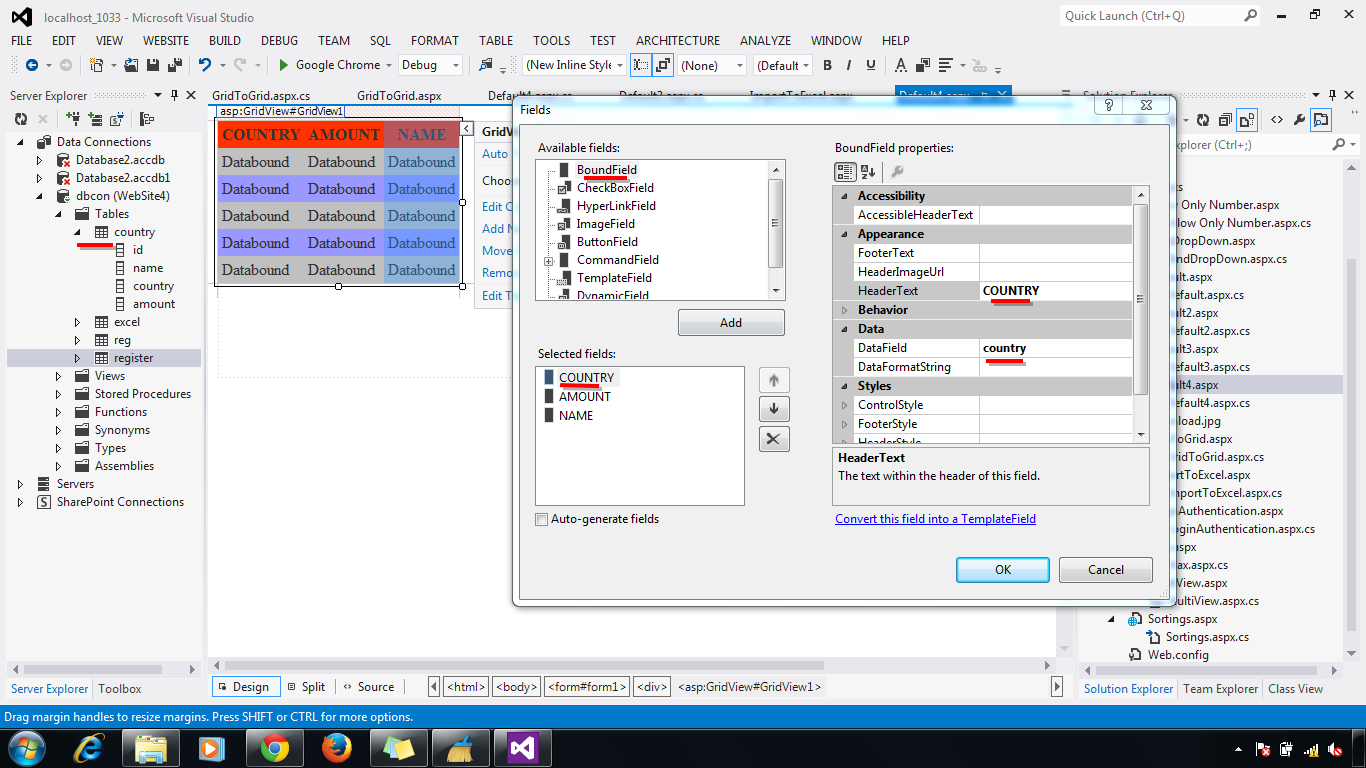 Aspnetcnetvbnetjqueryjavascriptgridviewsql Serverajaxssrsangularjscgridview Row