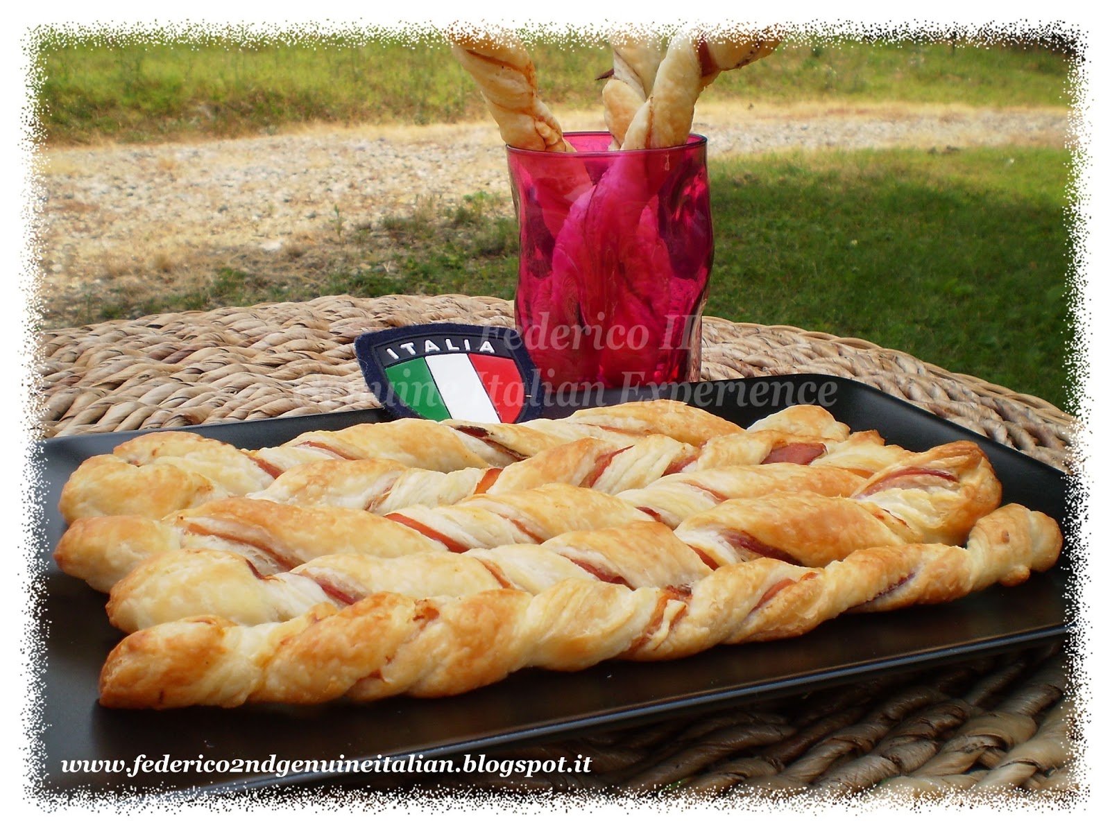 Genuine Italian Experience: Puff pastry breadsticks with bacon ideal ...