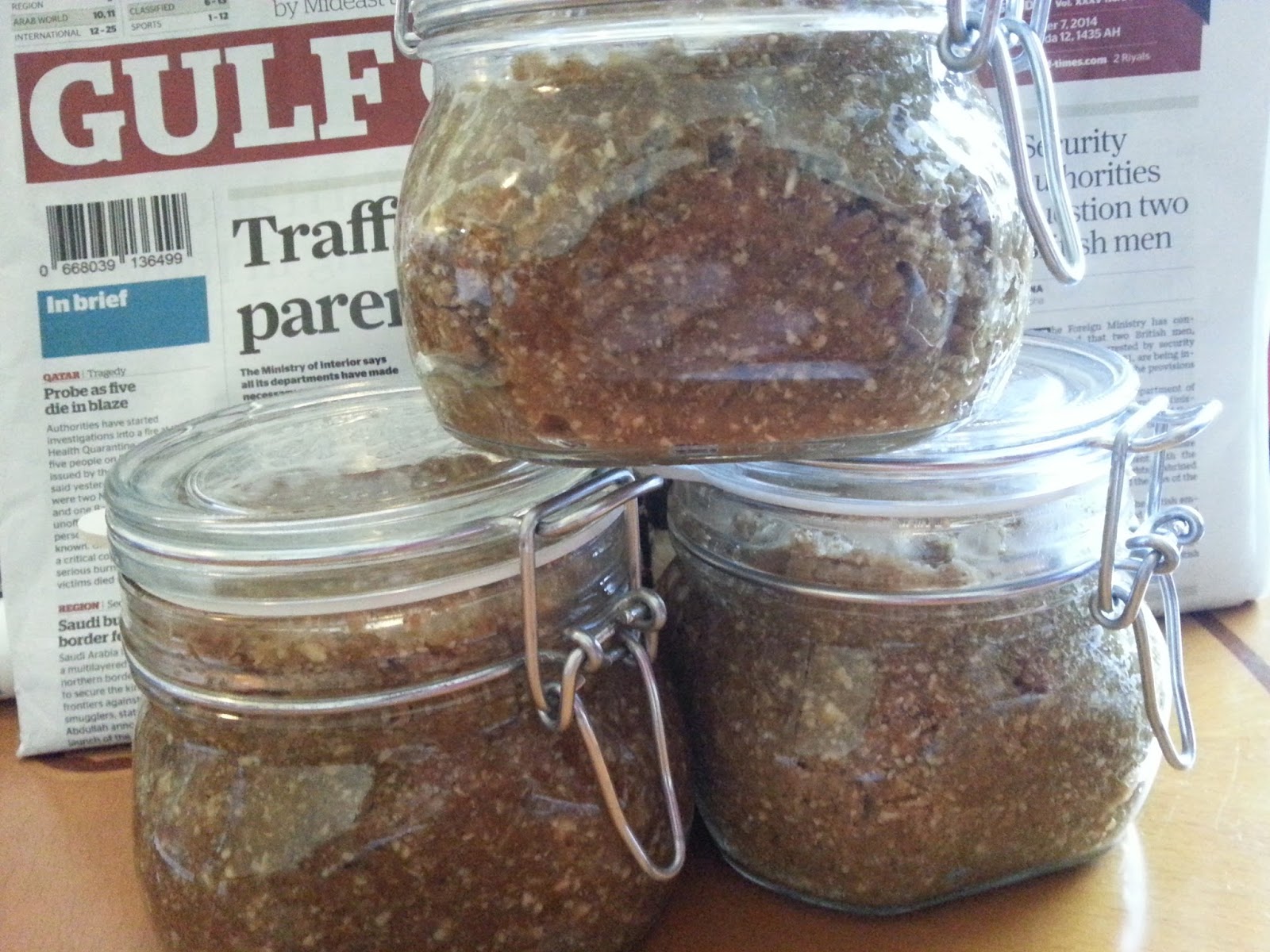 Food Review: No-Cook Edible Gum / Gundh Pak Recipe - Brocade Blue