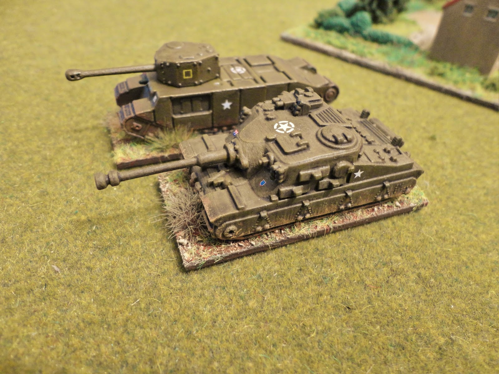 10/ 12mm WW2 and 6mm Napoleonic gaming: British TOG 2 heavy tank