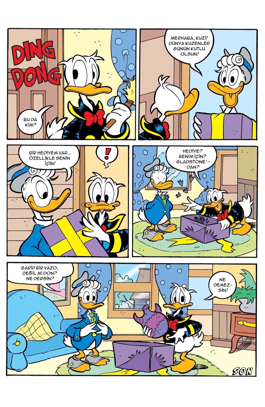 Donald DUCK Varyemez : Kaynak Çizgi diyarı : LOBADOR Paylaşımı