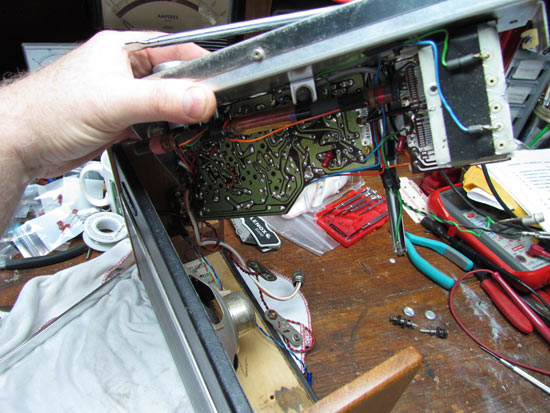 Hacker RP38A Restoration Continued Crawls Backward (When Alarmed)