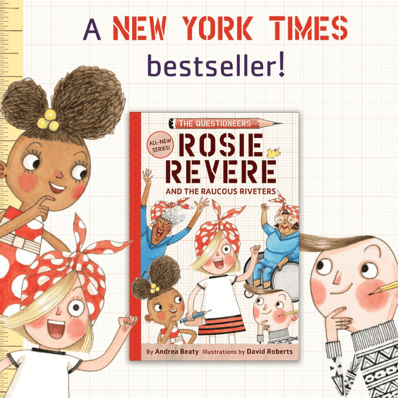 Rosie Revere and the Raucous Riveters Book Review - Amy & Aron's