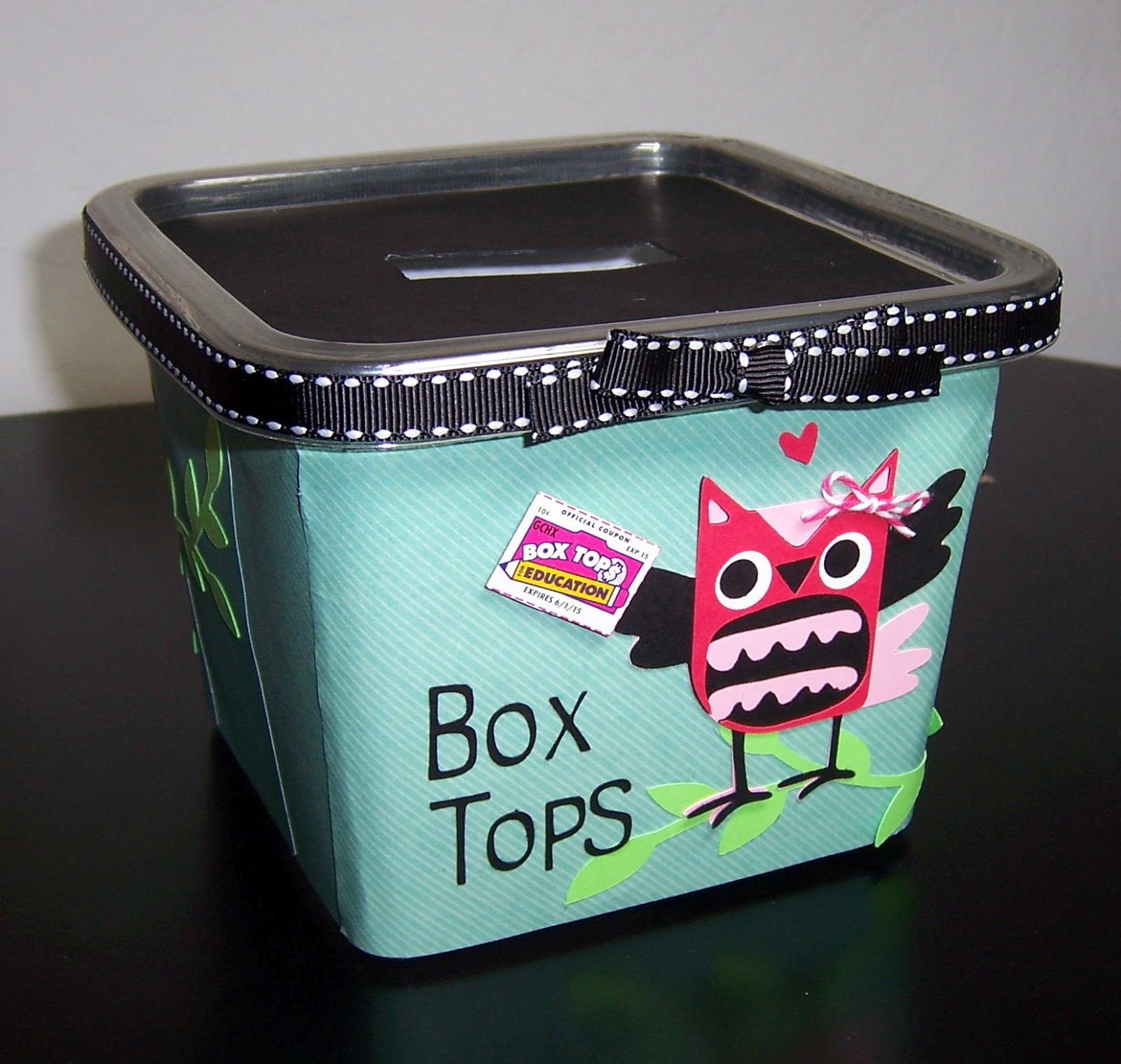 Recycled Box Tops Container | Learning In Wonderland