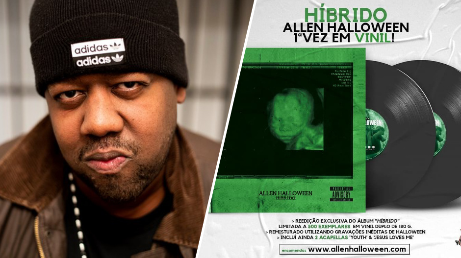 Allen Halloween lança edição vinil do álbum “Híbrido”