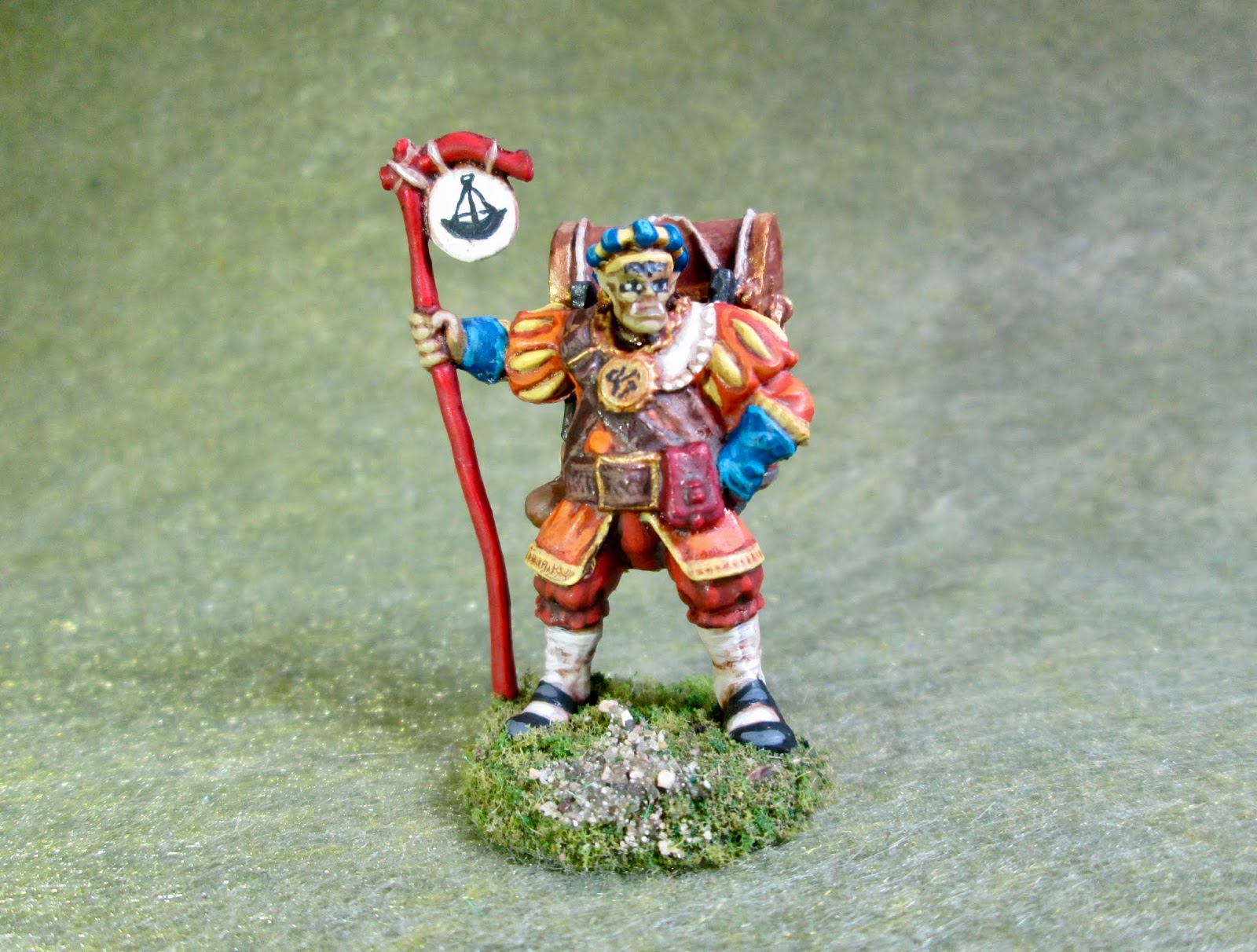 All Bones About It: Half-Orc Merchant: Bones 3 Figure