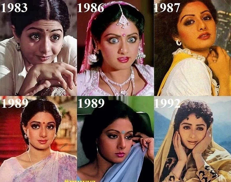 Sridevi: Memorable years and performances of Sridevi