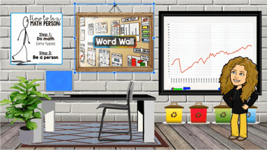 Scaffolded Math and Science: Digital Math Word Walls