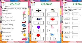 CVC WORDS ( Free Download) - Guro Tayo