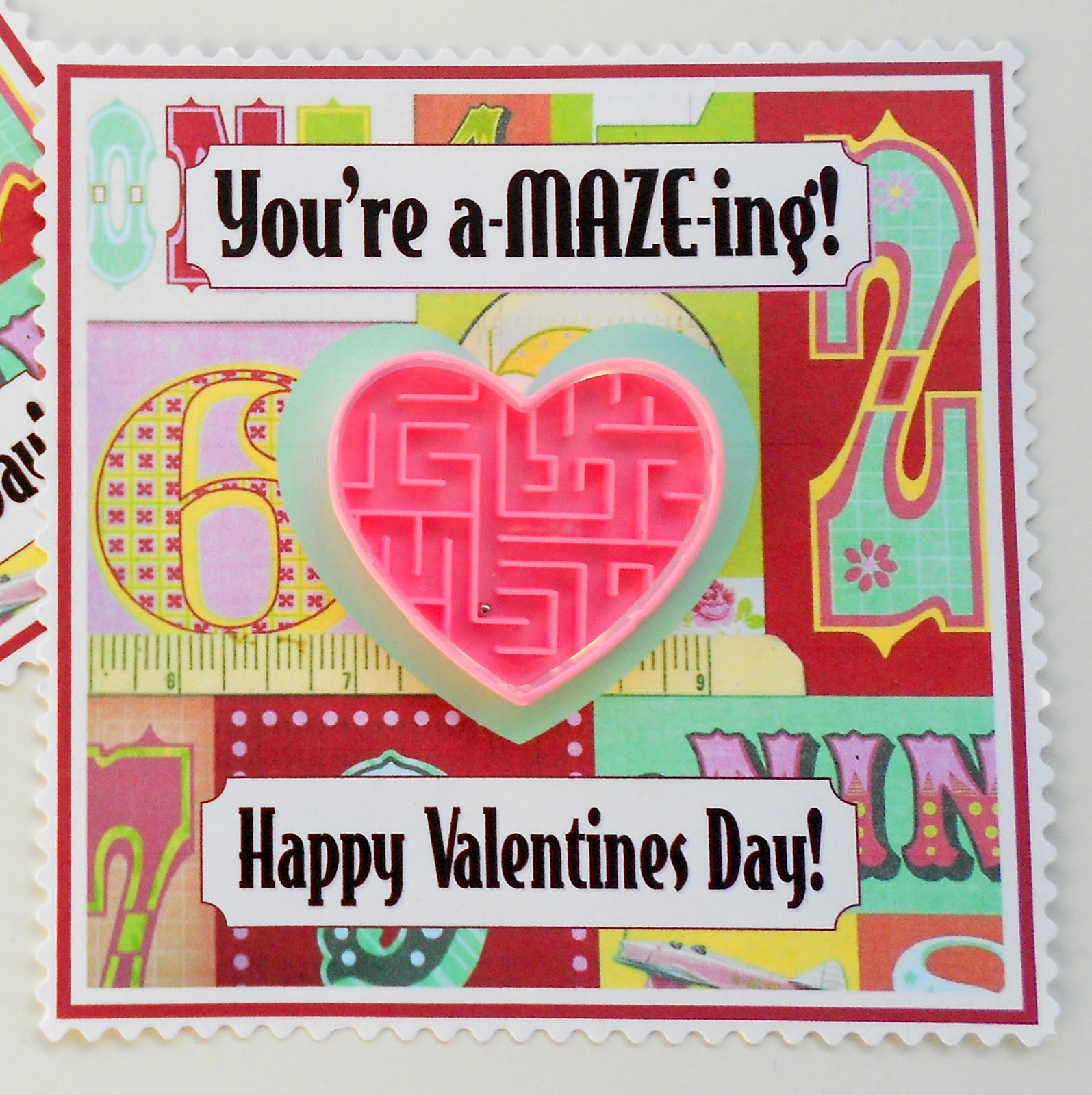 a-MAZE-ing School Valentines ~ Free Printable & Project