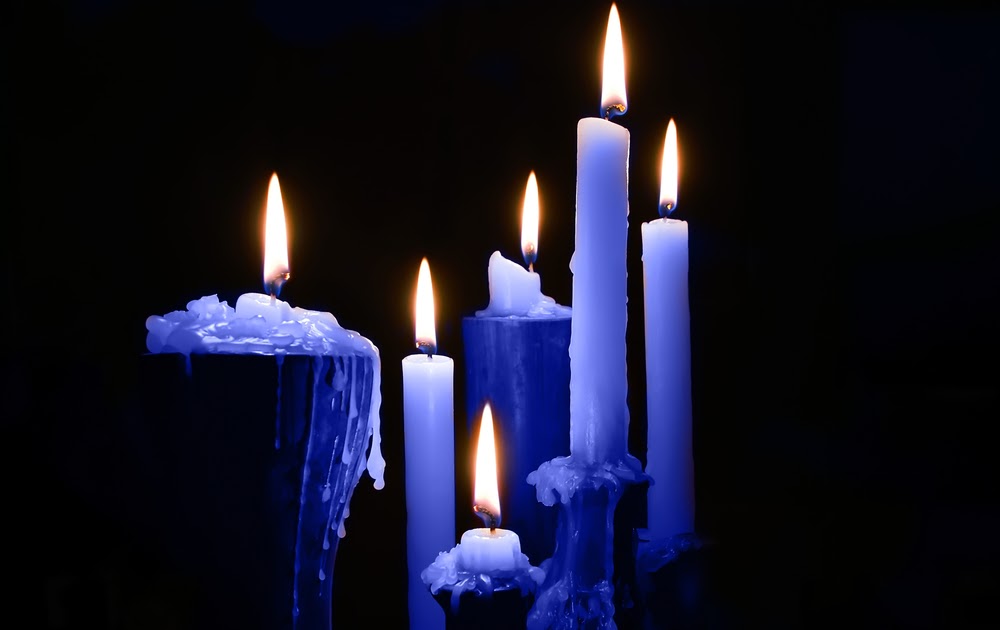 VELAS AZULES Y PLATEADAS ATRAEN ARMONIA - AMATISTA PERU
