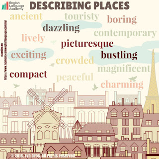 Describing places - Useful vocabulary