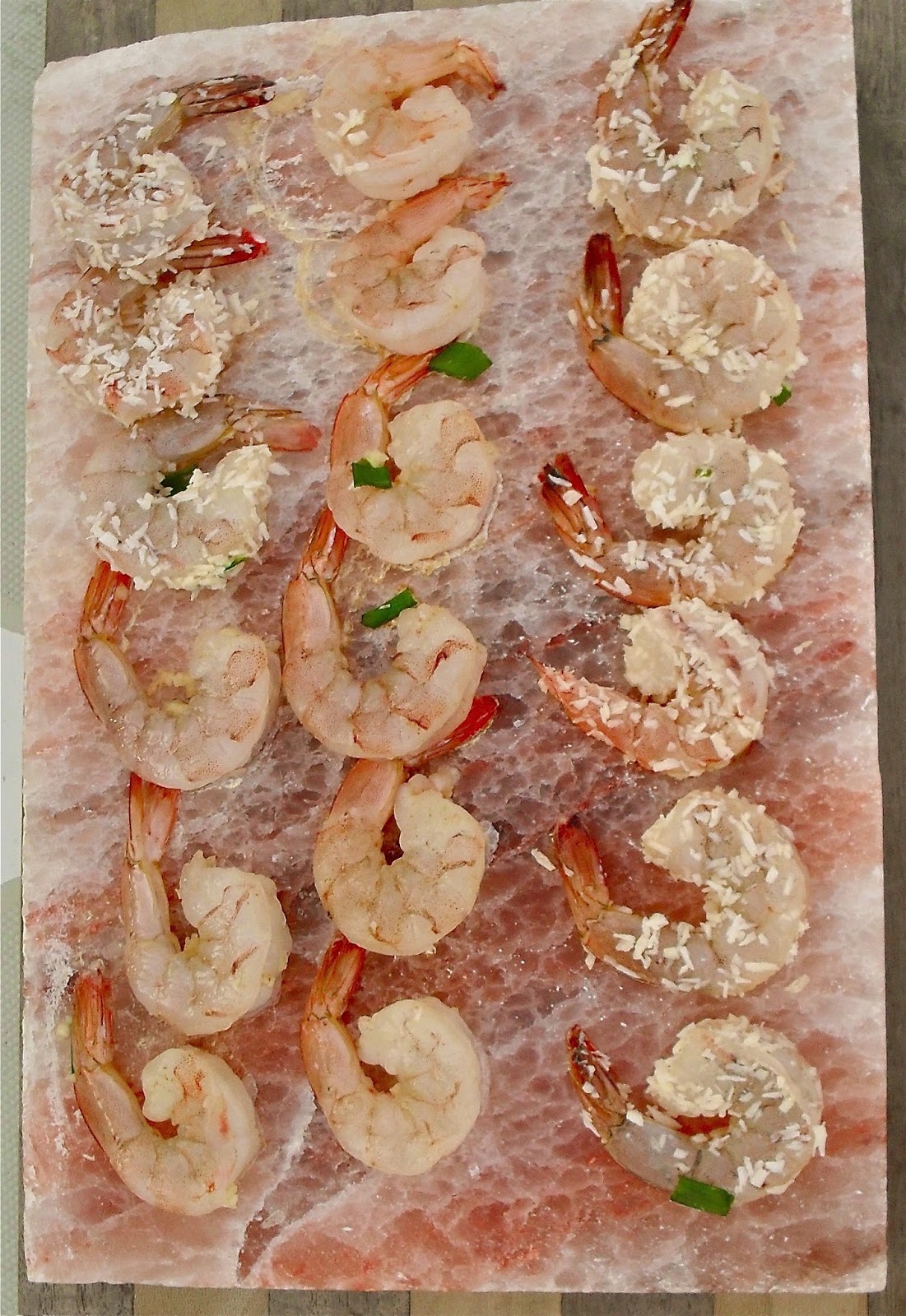Charlesmopolitan : Shrimp on a Salt Block