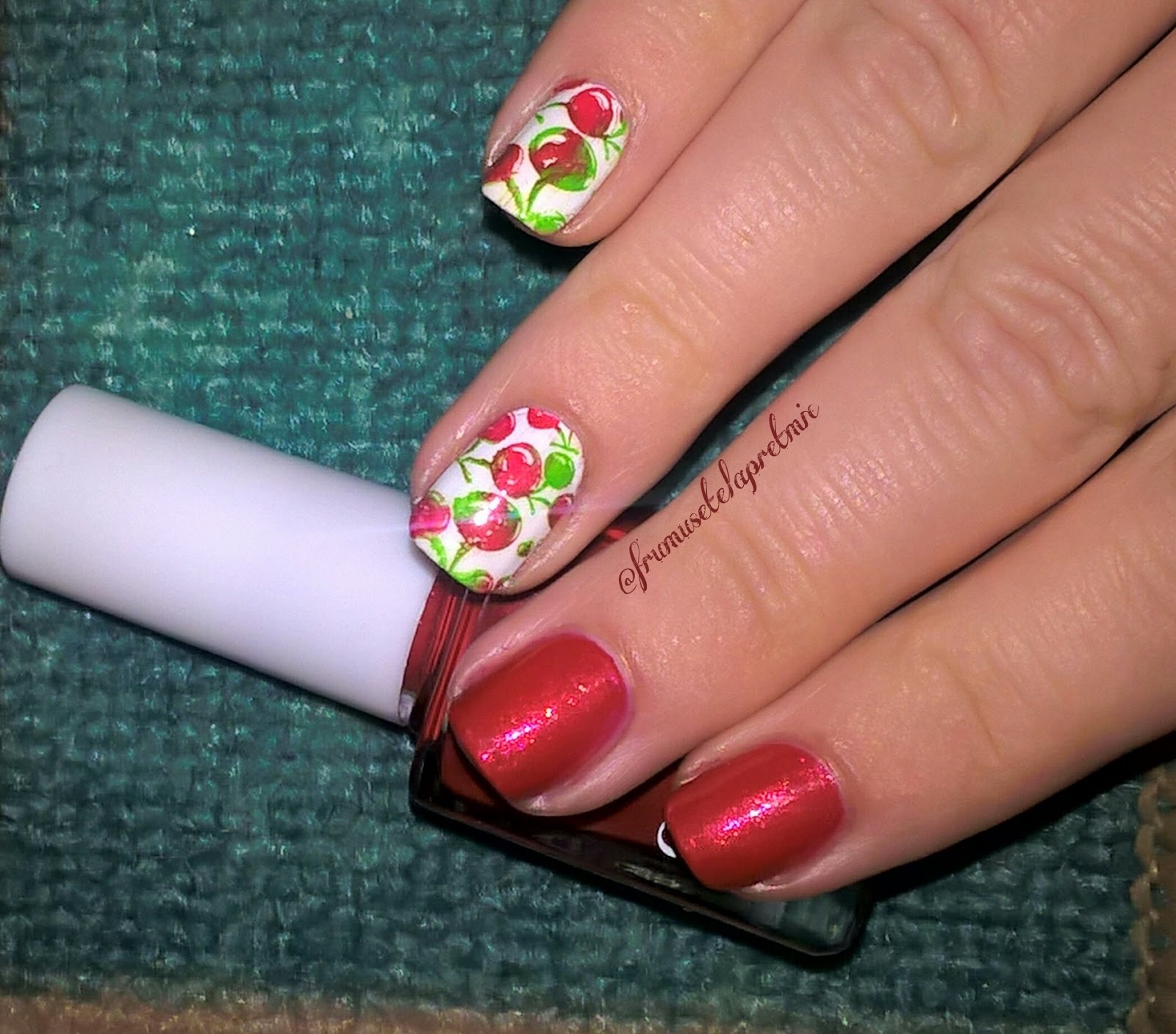 My pretty nubs: May's Nails Challenge -Cherrylicious