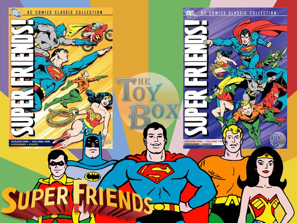 The Toy Box: Super Friends DVD's...Or Which Order To Watch Them