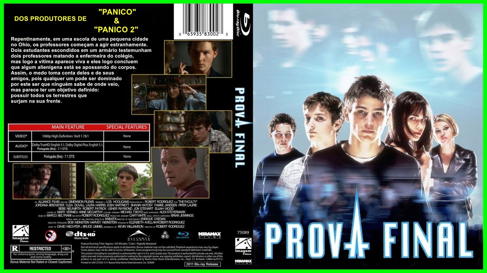 CAPAS DVD-R GRATIS: Prova Final (1998) - Blu Ray
