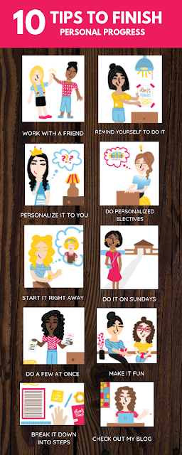 Printspiration: 10 terrific tips to help you finish personal progress